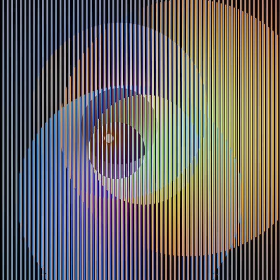 circle stripe study by Zach Lieberman - Collection - Le Random — A Digital Generative Art ...